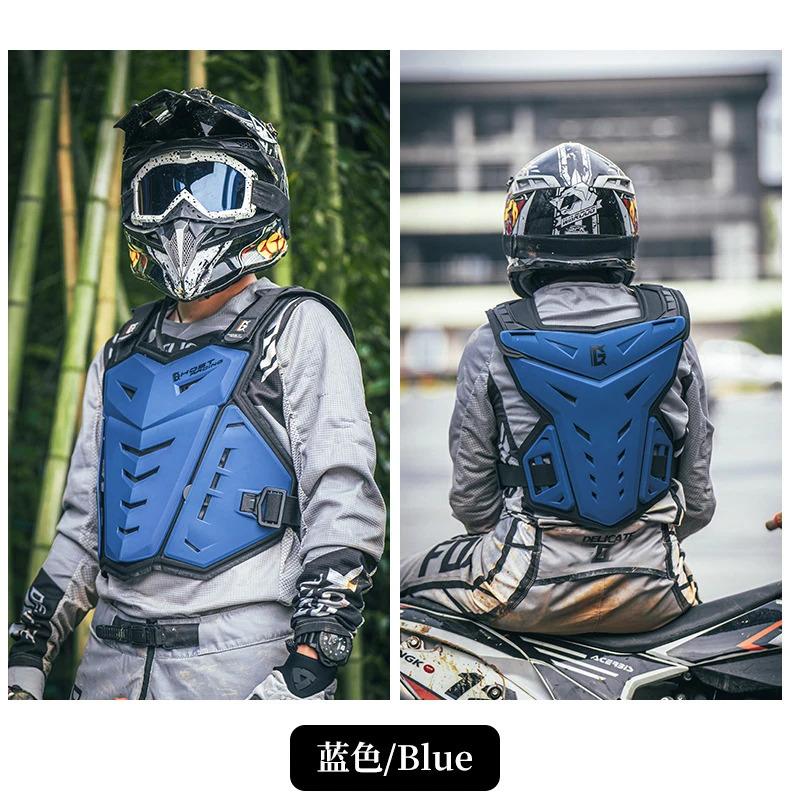 Off-Road Racing Motorcycle Jacket Vest Riding Chest Protector Armor ...