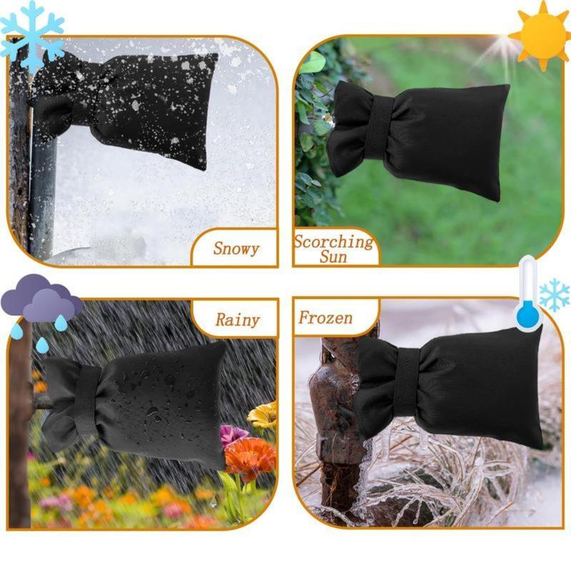 Hot-selling 4 Pack Outdoor Faucet Covers for Winter Freeze Protection,5 ...