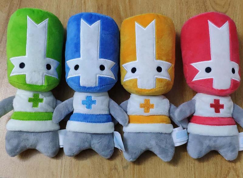 Castle Crashers red Orange Knight stuffed plush toy new 20cm - TikTok Shop
