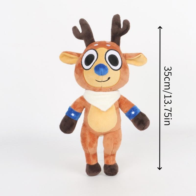 Cartoon Anime Dandy's World Game Role Plush Toys Collection Blue Bell ...