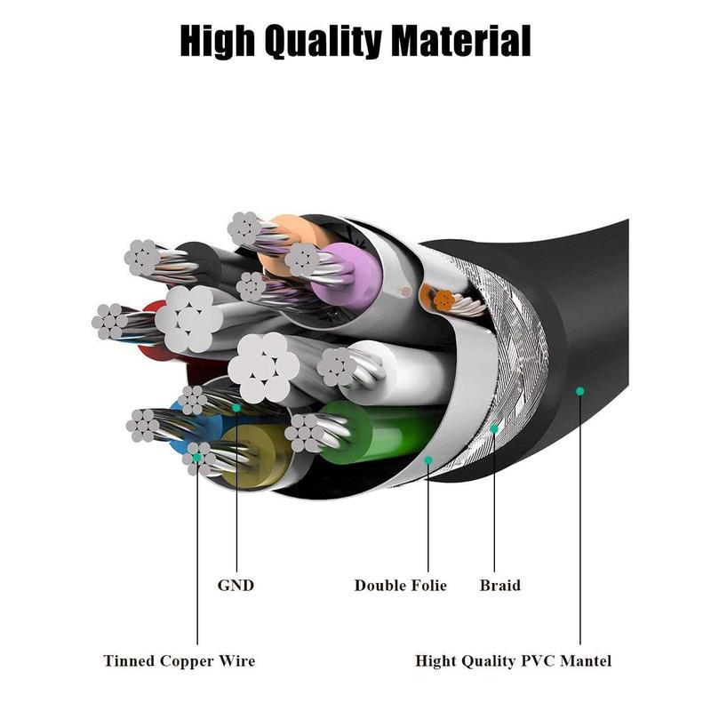 2 Pack 10ft PS3 Controller Charger - Fast Mini USB Data Cord for PS ...