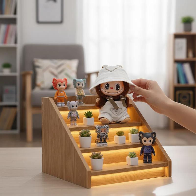 White Overalls Set for 17cm Fantasy Doll Outfit with Matching Hat (Doll ...