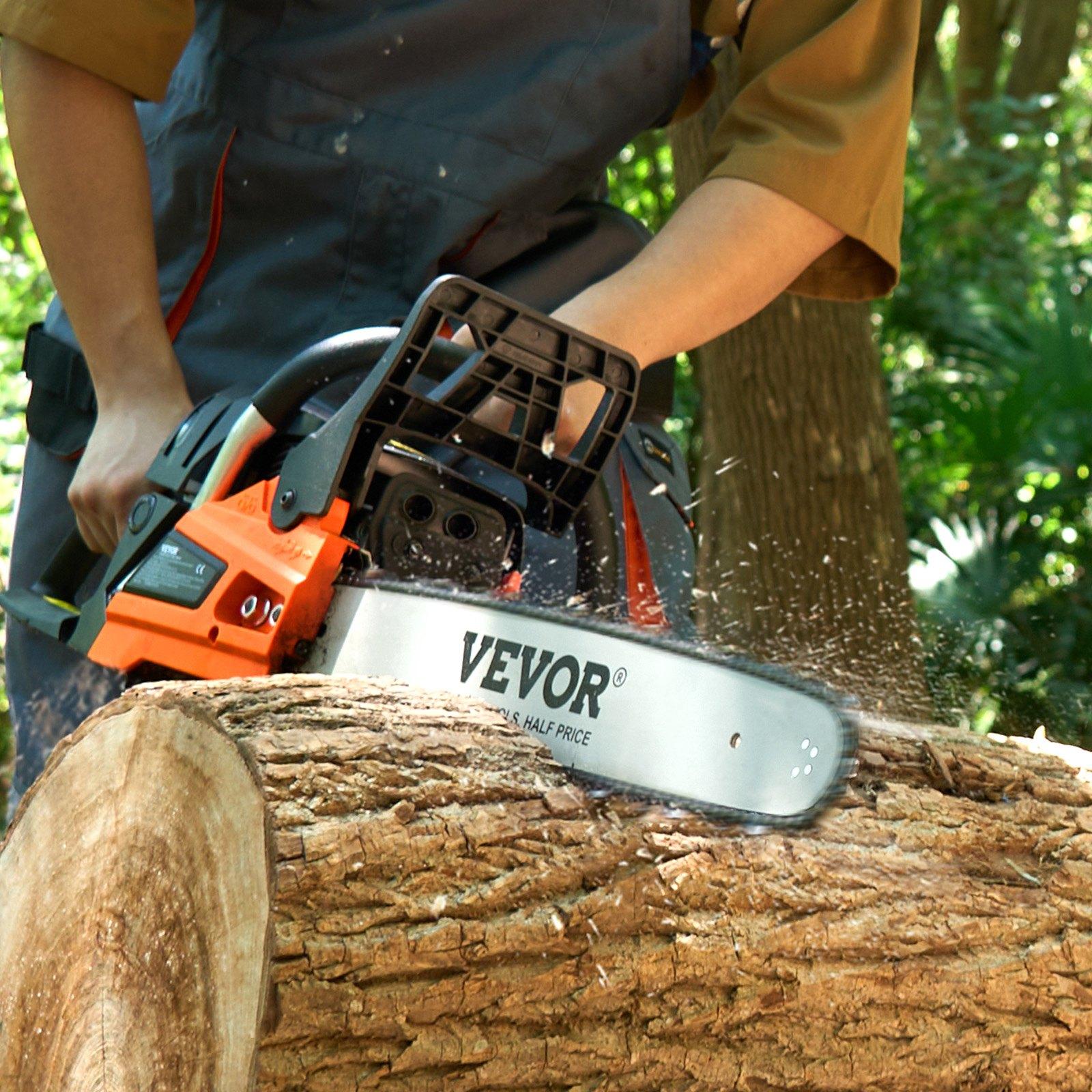 VEVOR Top Handle Gas Chainsaw, 58CC 20-in 3.22HP Gasoline-Powered ...