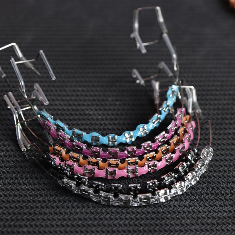 Temporary Braces 2-Piece Set Fashion Zipper Decoration Teeth, with ...