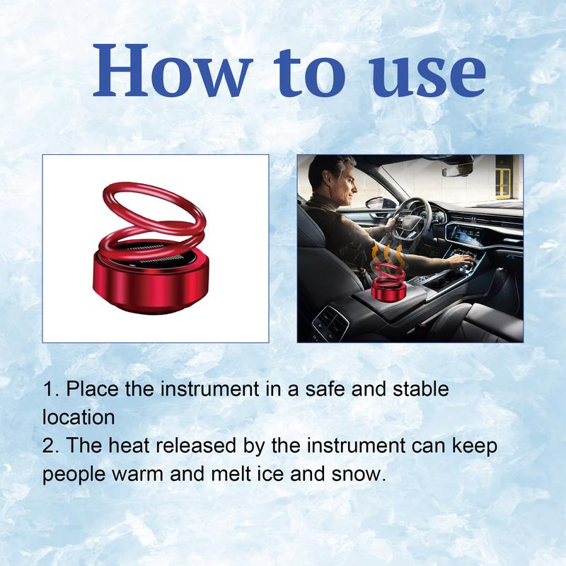 Portable Car Window Defogger & Ice Melt Heater - Easy-to-Use, Safe for ...