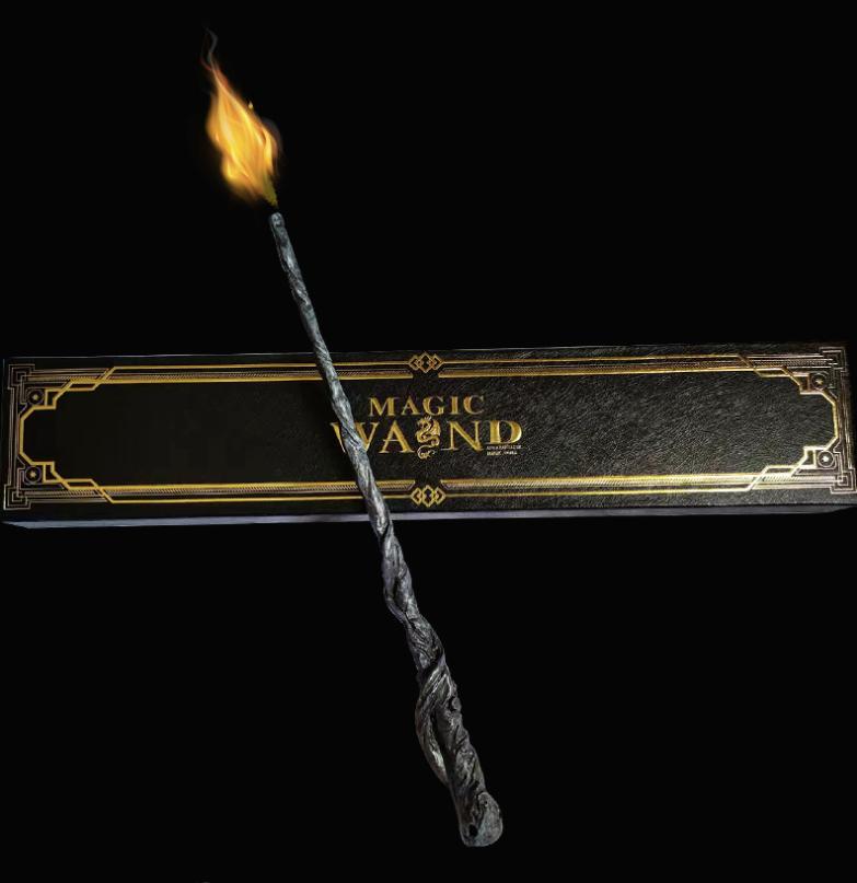8-14 Age Fireball Launching Magic Wand: Witch Cosplay Toy for Home ...