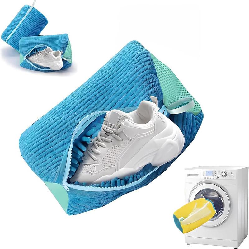 Washing Machine Shoe Bag, 1pc Durable Zipper Shoe Laundry Bag, Shoe ...