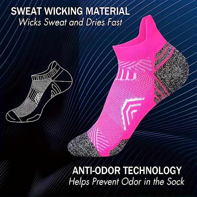 15pcs Compression Ankle Socks - Breathable, Cushioned Athletic Liners ...