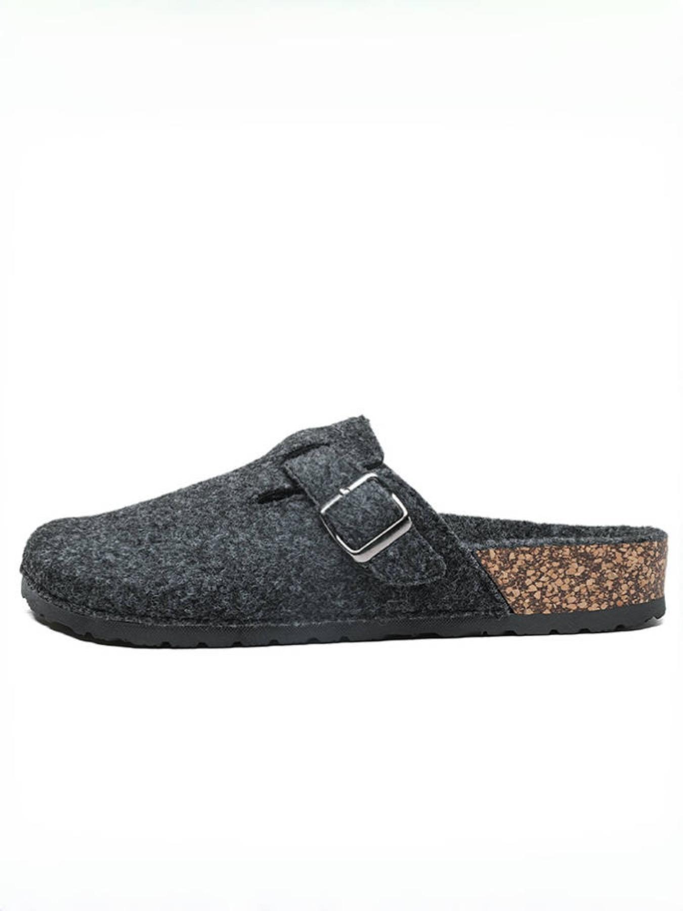 Men's Solid Color Slippers, Casual Comfortable Home Slippers, House ...