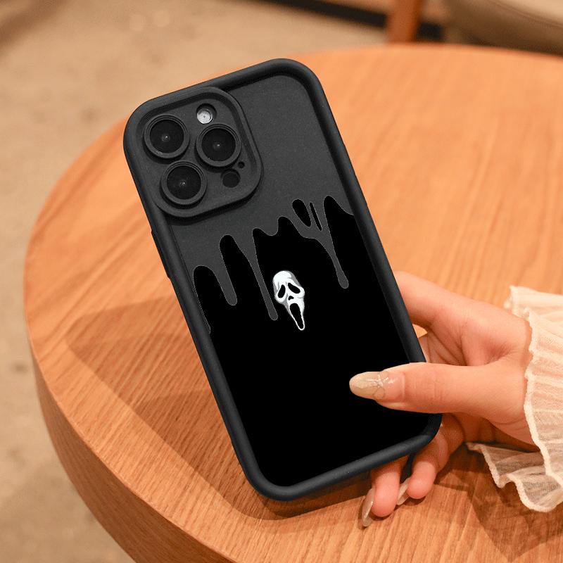Scream Ghostface Dripping Art Phone Case | Horror Movie-Inspired, Drop ...