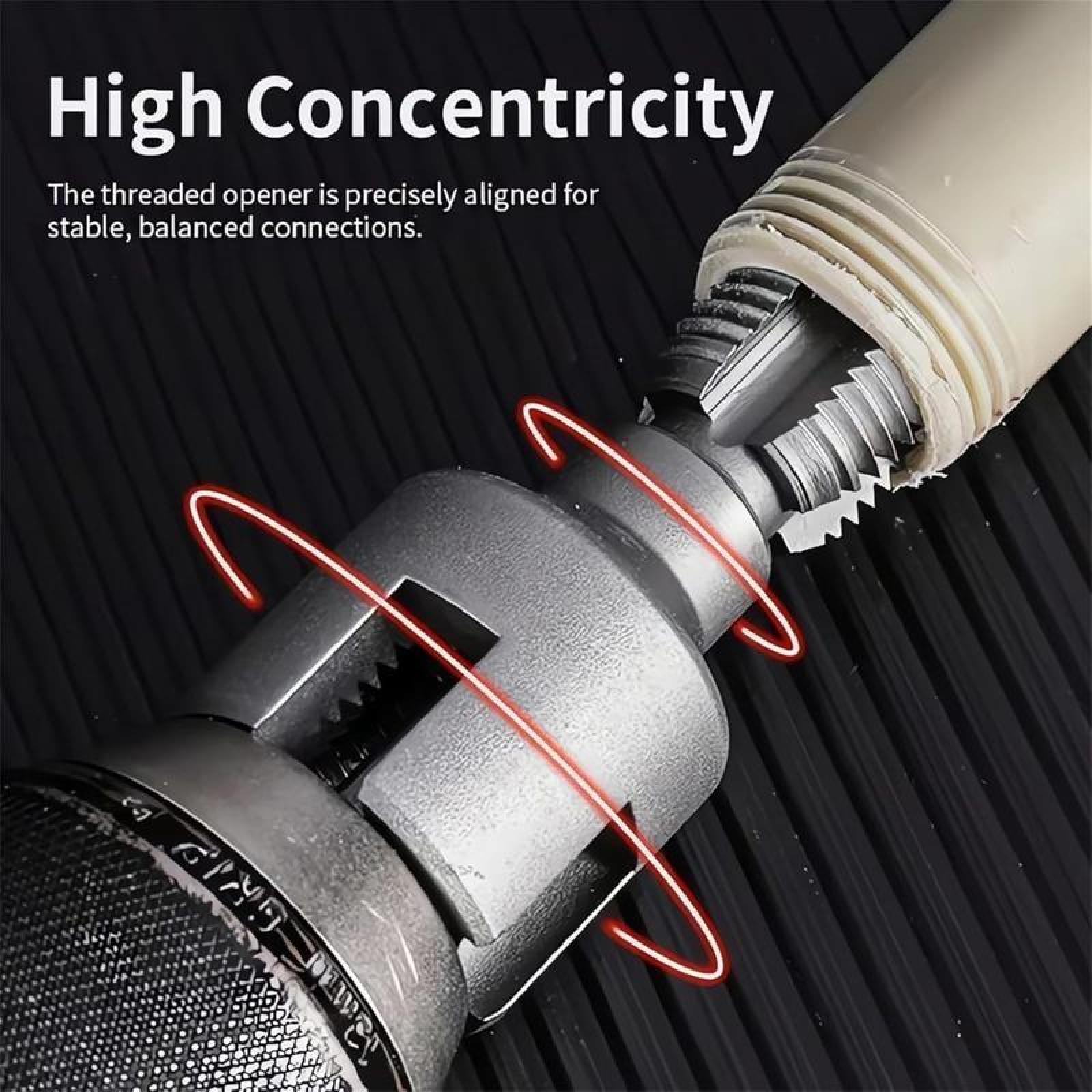 Pipe Thread Cutter,1/2'' 3/4'' PVC Pipe Thread Cutting Tool Integrated ...