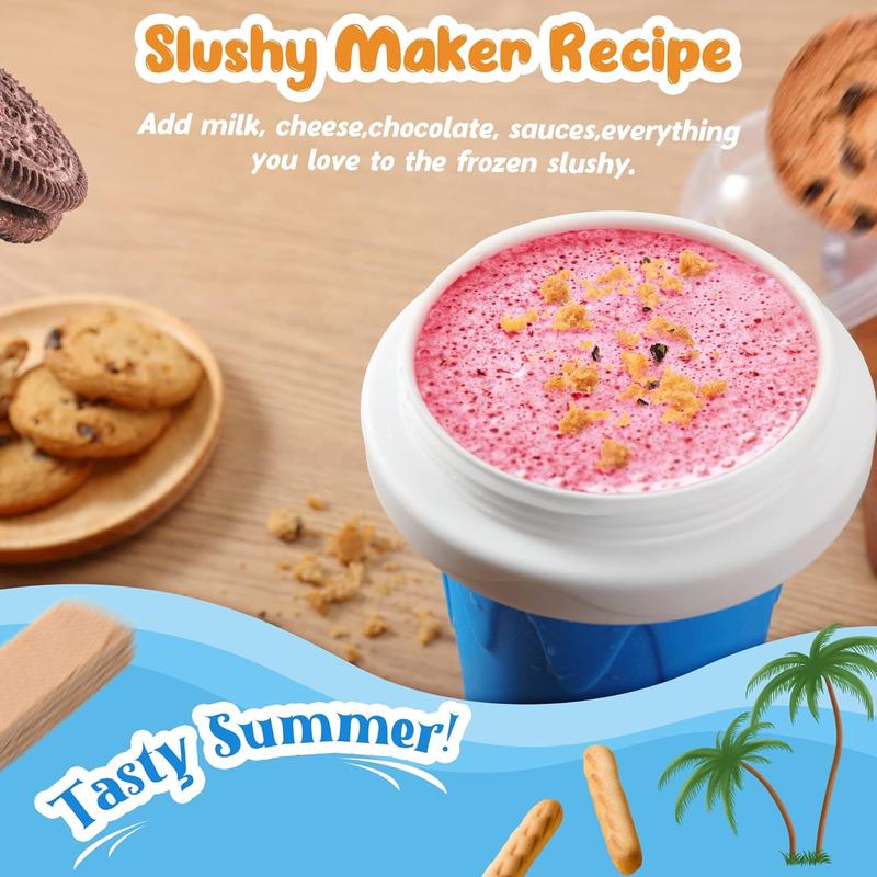 Slushie Maker Cup, Magic Quick Frozen Smoothies Cups, Cooling Cup ...