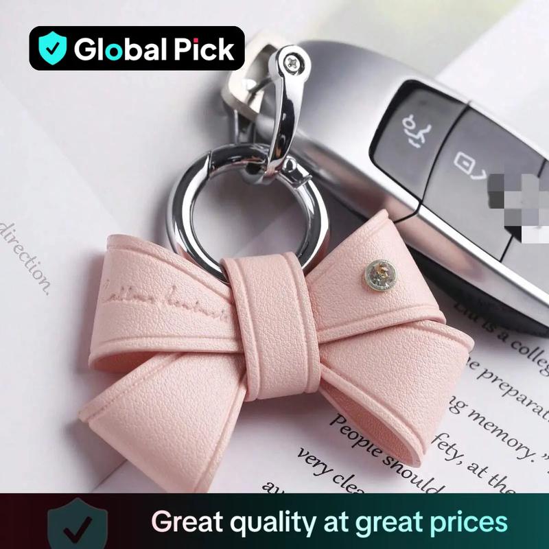 Bowknot Design Car Cute Charms Keychain, Trendy Cute Keychain for Women ...