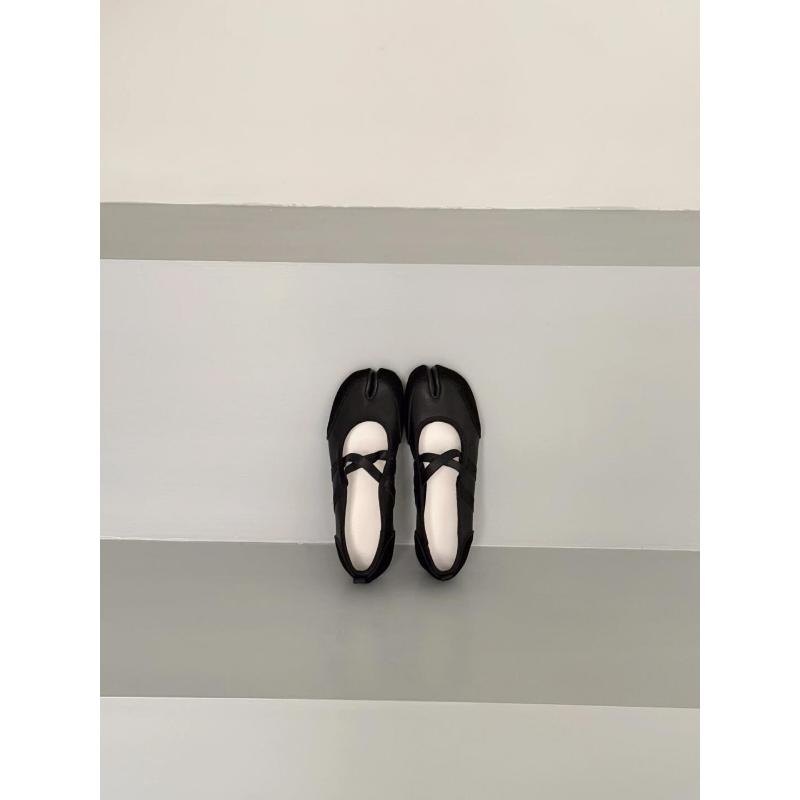 French Cross-band Toe Pig Trotter For Women 2025 Spring New Genuine ...