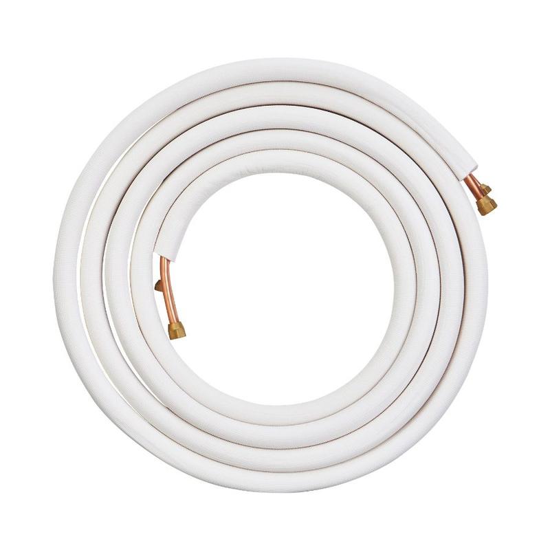 VEVOR 100ft Mini Split Line Set, 1/4 1/2 OD AC Copper Tubing Pipe, 3/8 ...