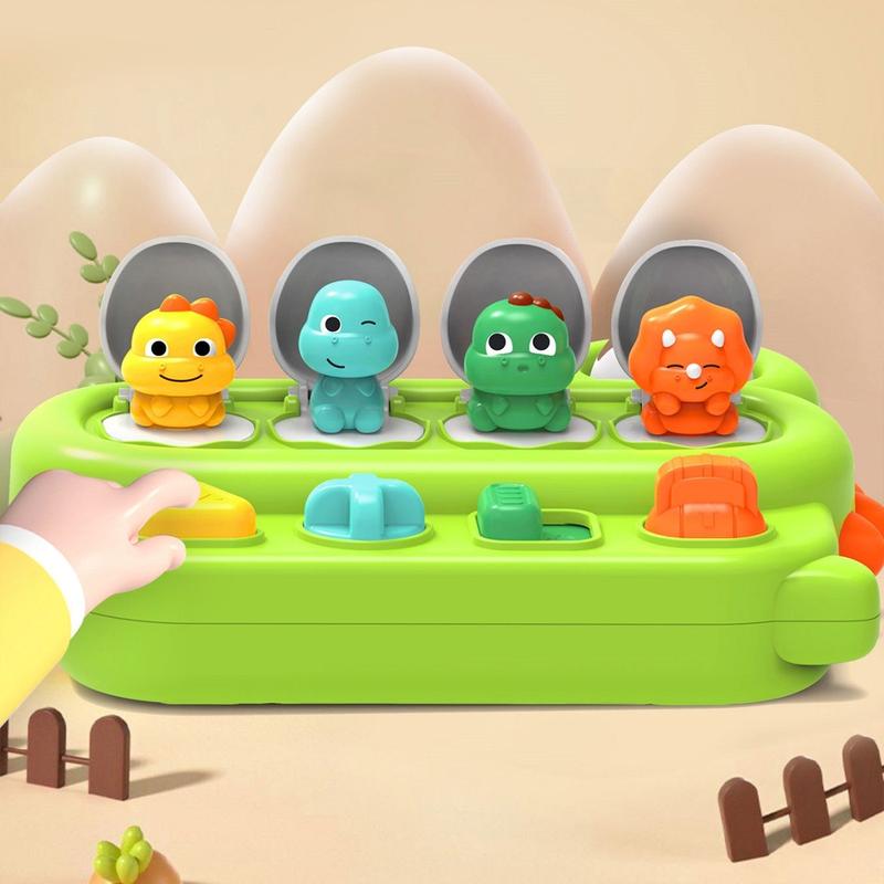 Pop Out Animal Toy, Montessori Hand Eye Coordination Toy, Interactive ...