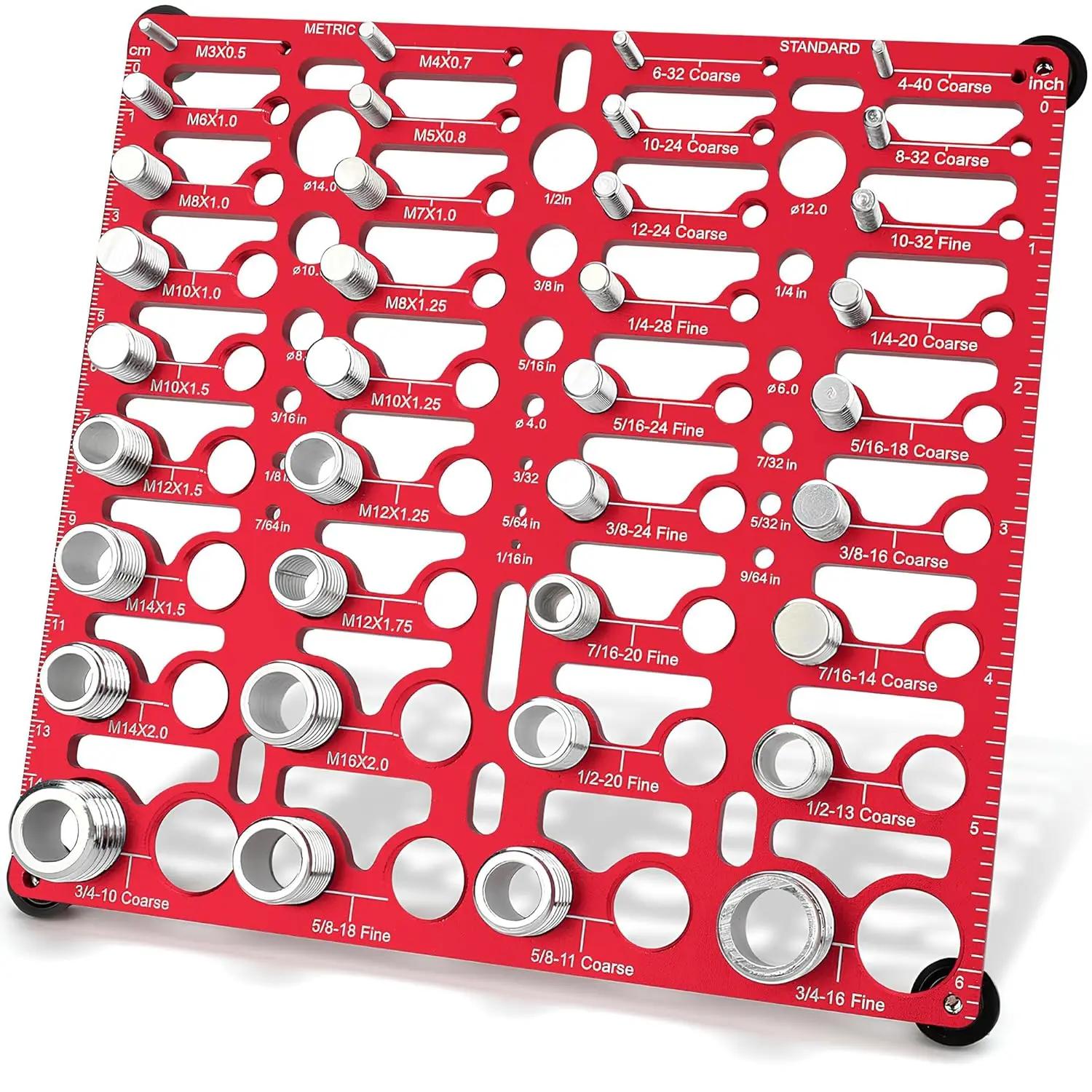 GJANSH 55 Thread Checker - Nut and Bolt Thread Checker Standard and ...