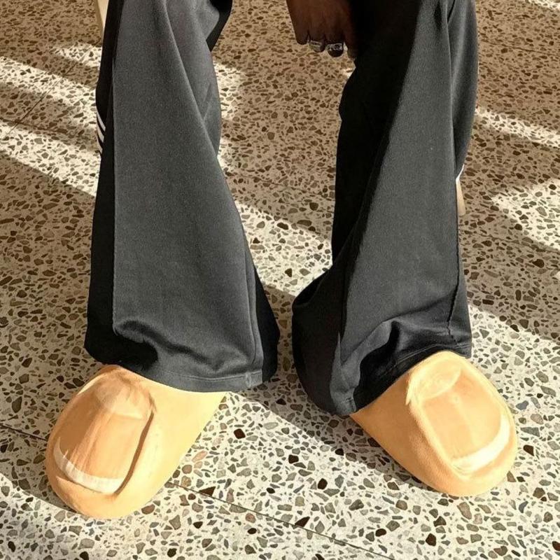 Funny Big Toe Slippers Cotton Comfortable Prank Gift Weird Decoration ...