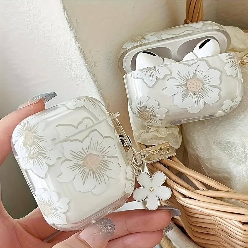 Fashion White Floral TPU Protective Case, Suitable for Pro 2/1/2/3 ...