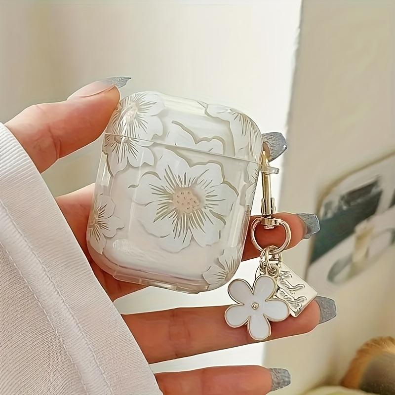 Fashion White Floral TPU Protective Case, Suitable for Pro 2/1/2/3 ...